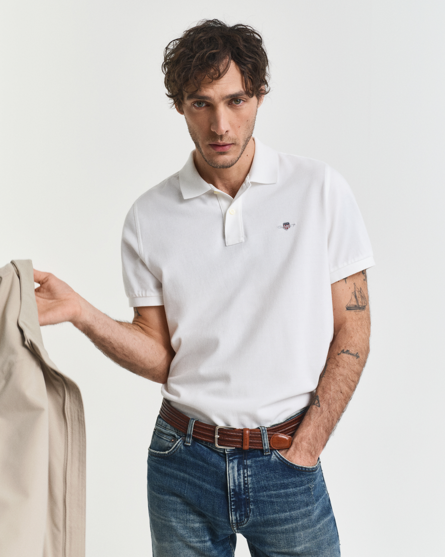 Polo Shield in piqué regular fit - GANT