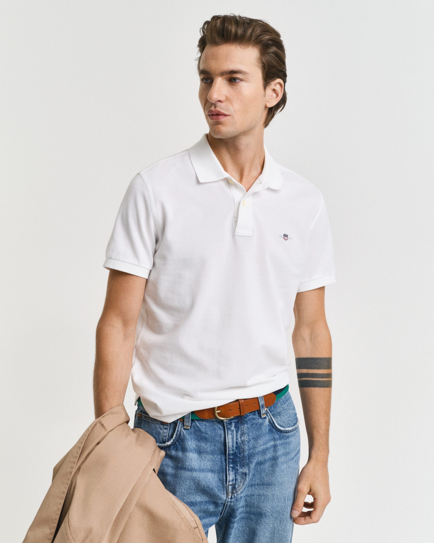 Polo Shield in piqué slim fit - GANT