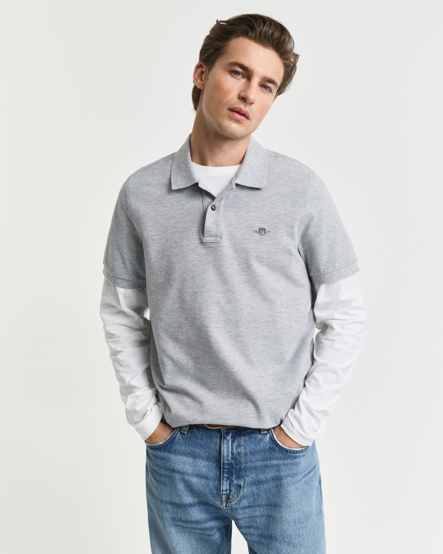 Polo Shield in piqué regular fit - GANT